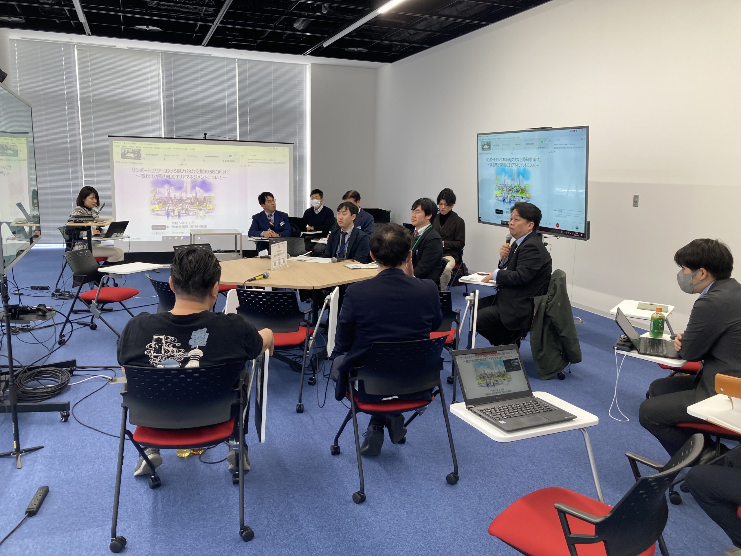 ラボ日記（令和5年12月22日）まちづくり分野の第4回目WGを実施しました。 - かがわ DXLab