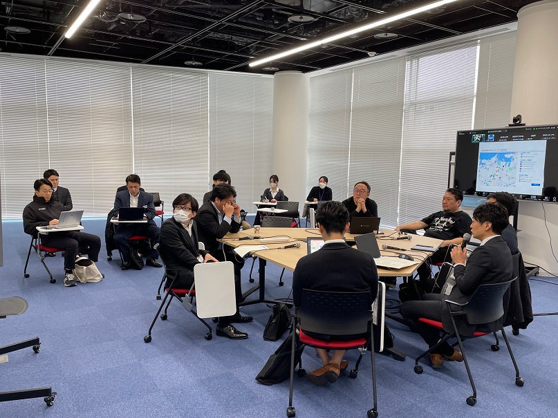 ラボ日記「DXによる中心市街地のプロムナード化WG」の第9回目を実施しました。 - かがわ DXLab
